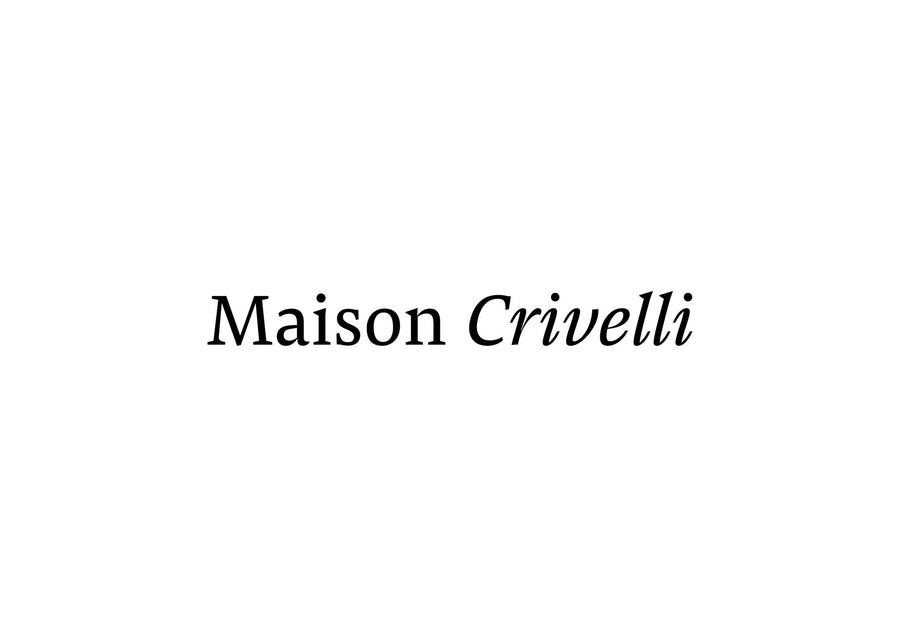 Maison Crivelli – Etiket